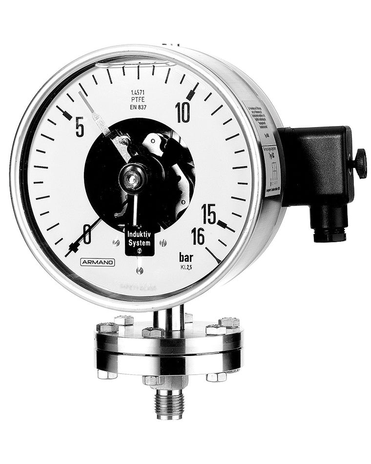 Pressure gauges with additional electrical accessory PCh / PChOe ...