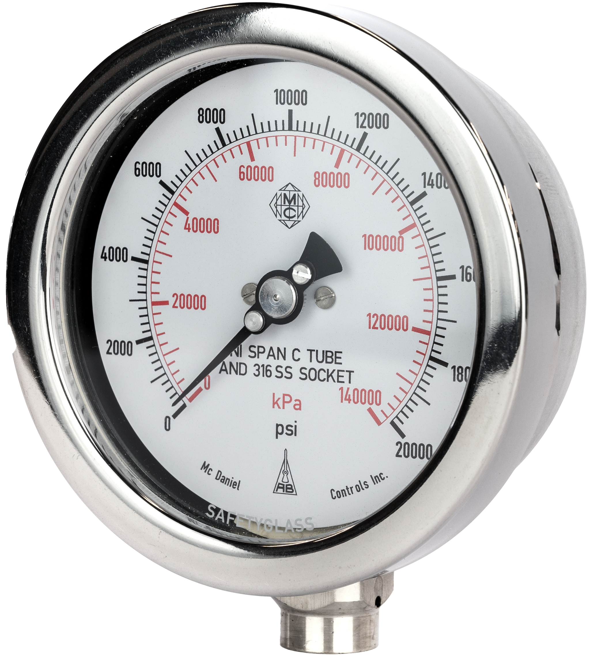 Mechanical Pressure Gauges — Jaron Wolff Process Controls