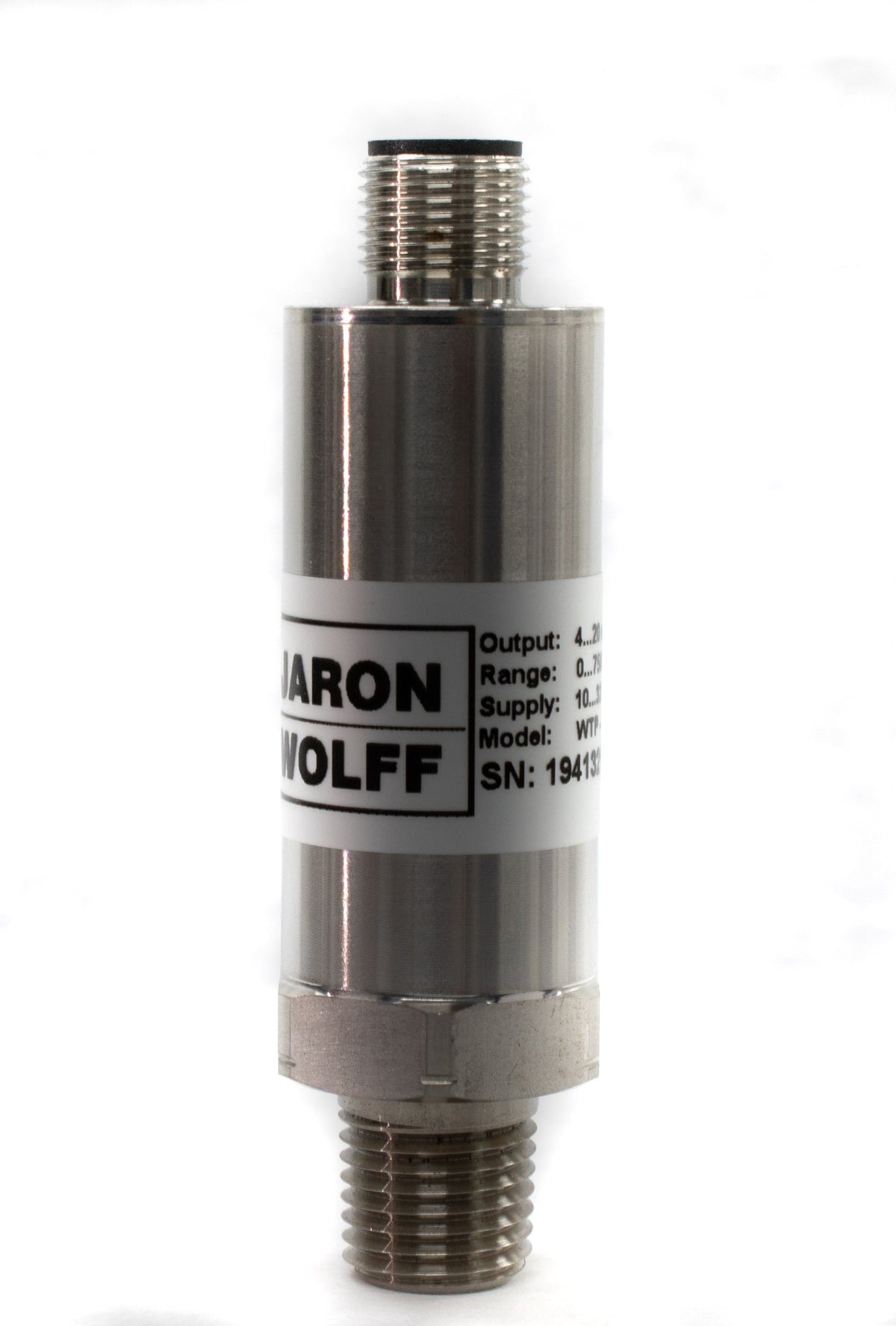 Wolff 4-20mA M12x1 1/4" HPF Calibratable Transmitter — Jaron Wolff ...