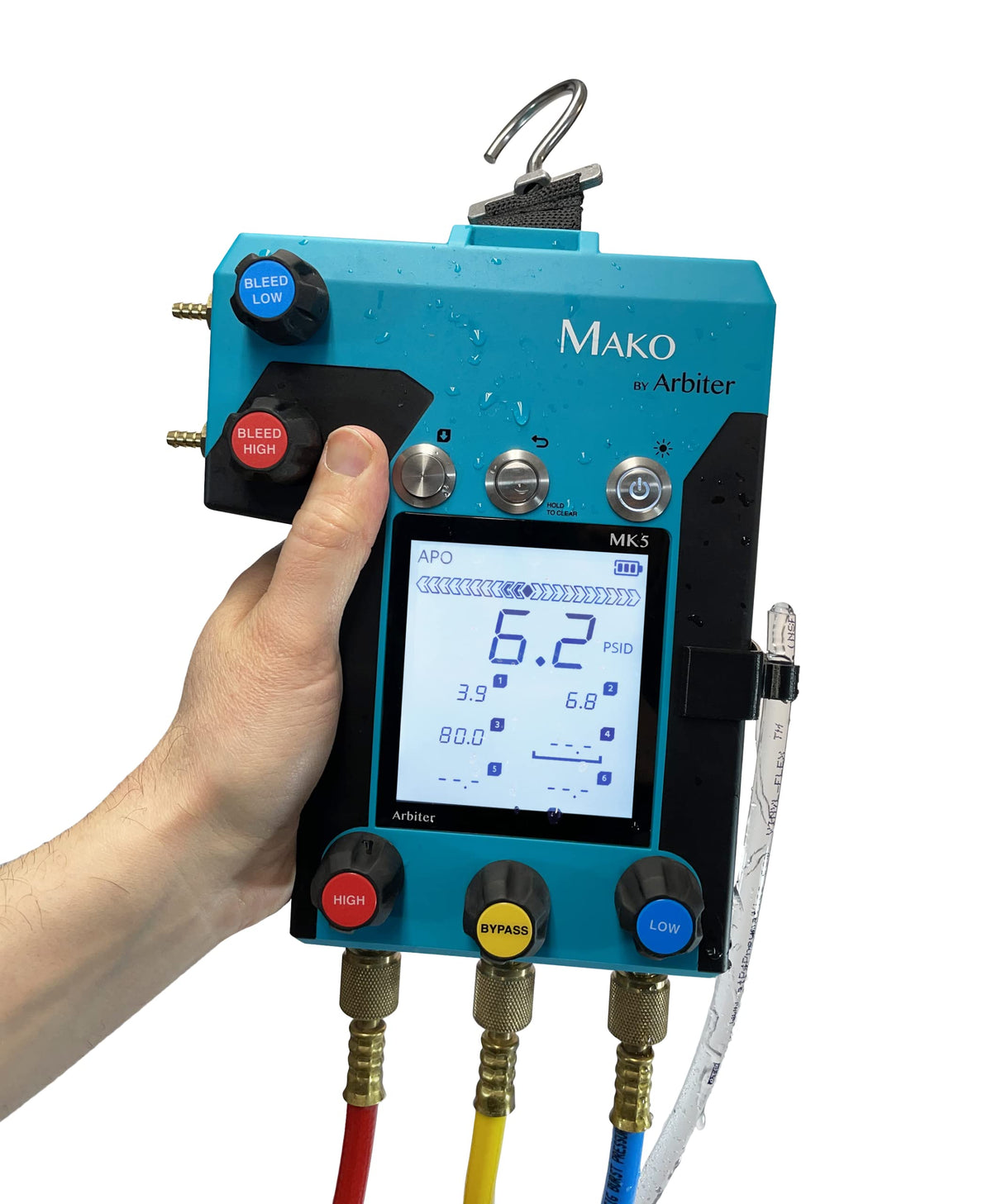 Arbiter Mako MK5 Backflow Test Kit — Jaron Wolff Process Controls